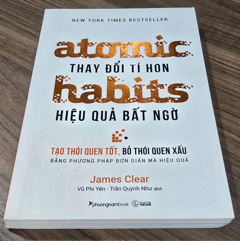 Review sách "Atomic Habits" của James Clear (Phần 1)